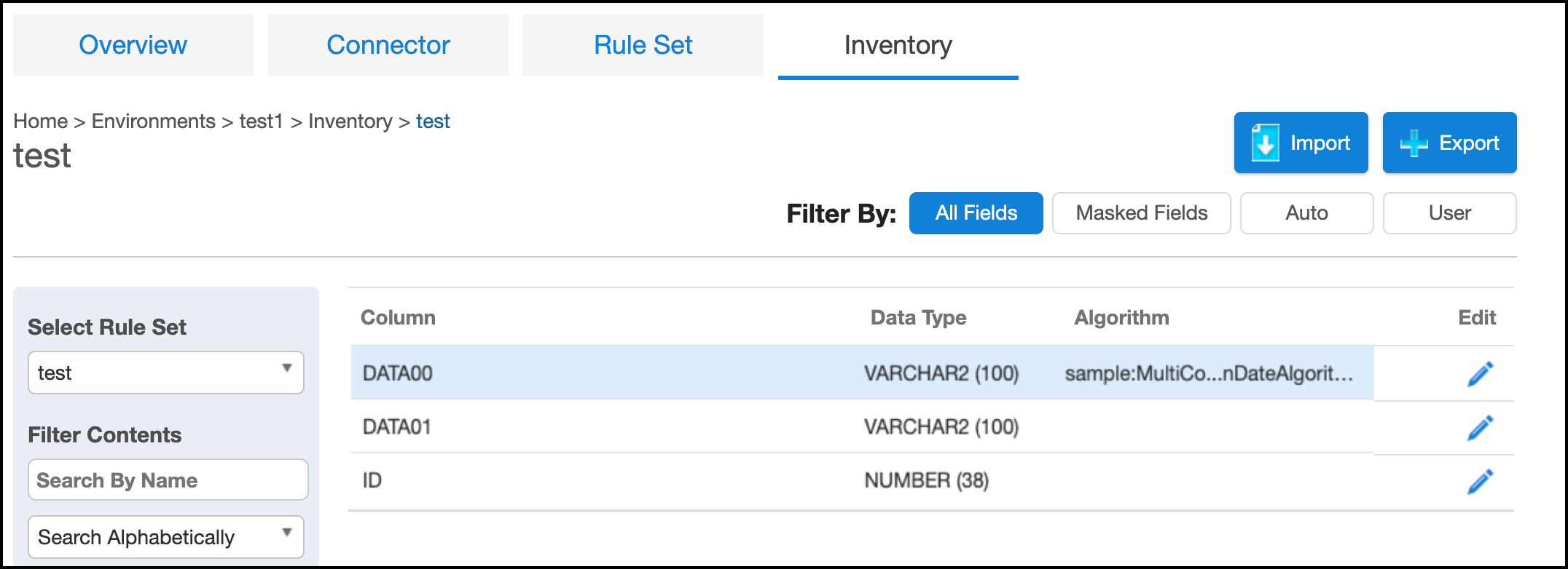Using Multi-Column Algorithms